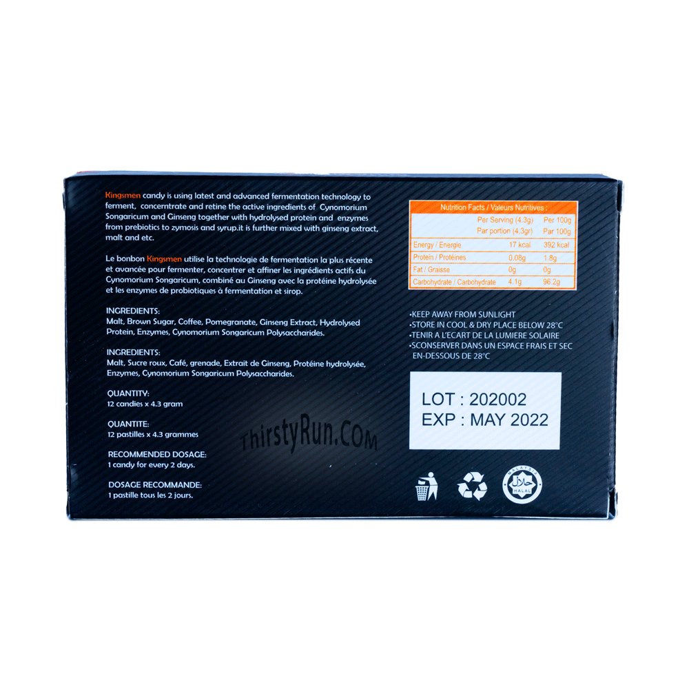 Kingsman Candy Male Supplement (12 ct. - 4.3 G) – The Performer