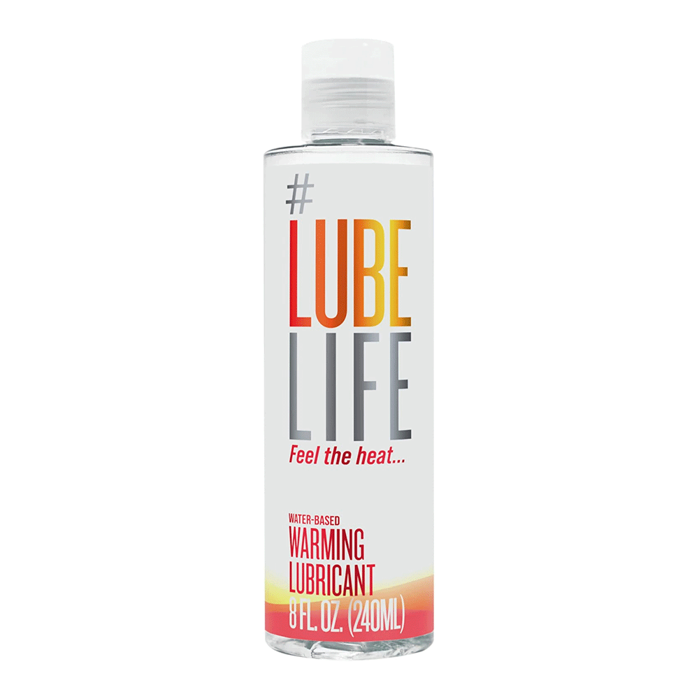 LubeLife Water Based Lubricant for Men and Women - Warming (8 Fl OZ ...
