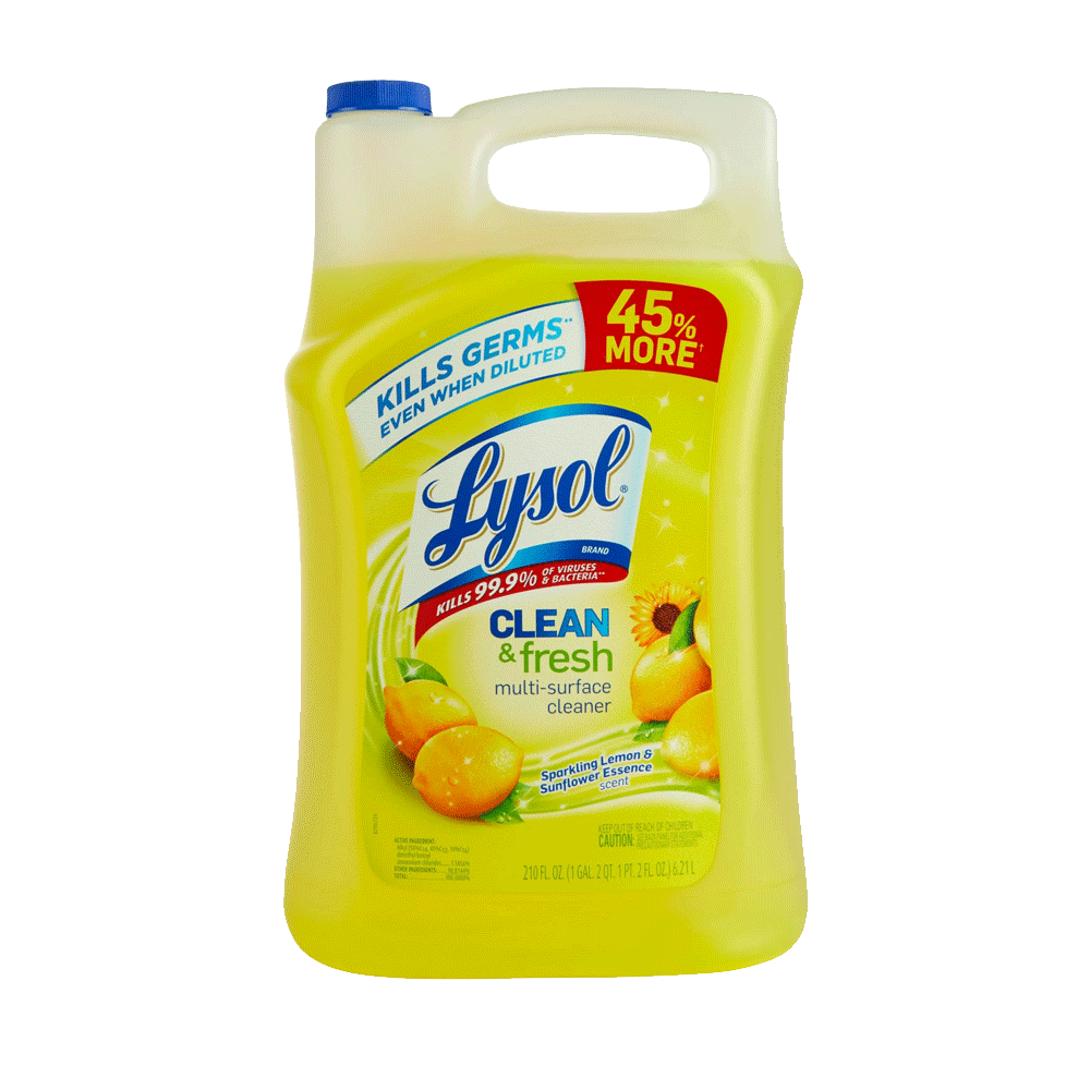 Lysol Clean & Fresh Multi-Surface Cleaner (210 OZ) – The Performer
