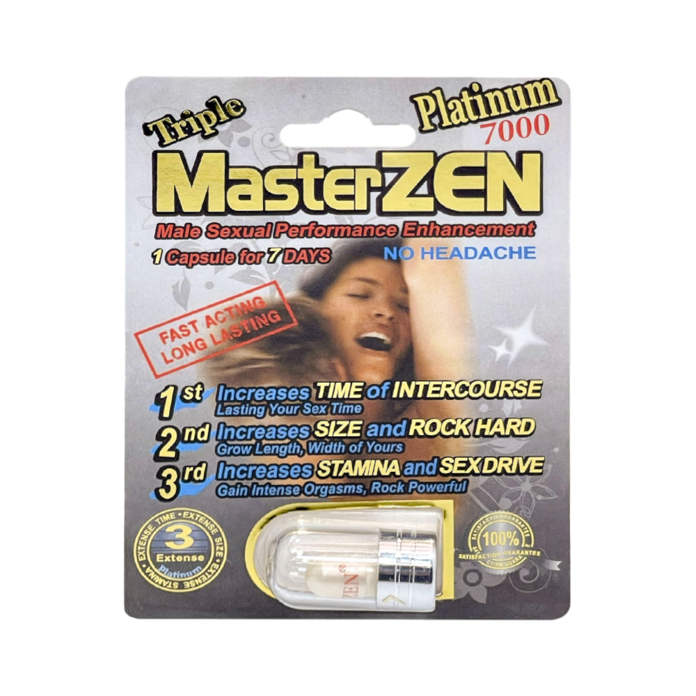 MasterZen Platinum 7000 Pill (1 Capsule) – The Performer