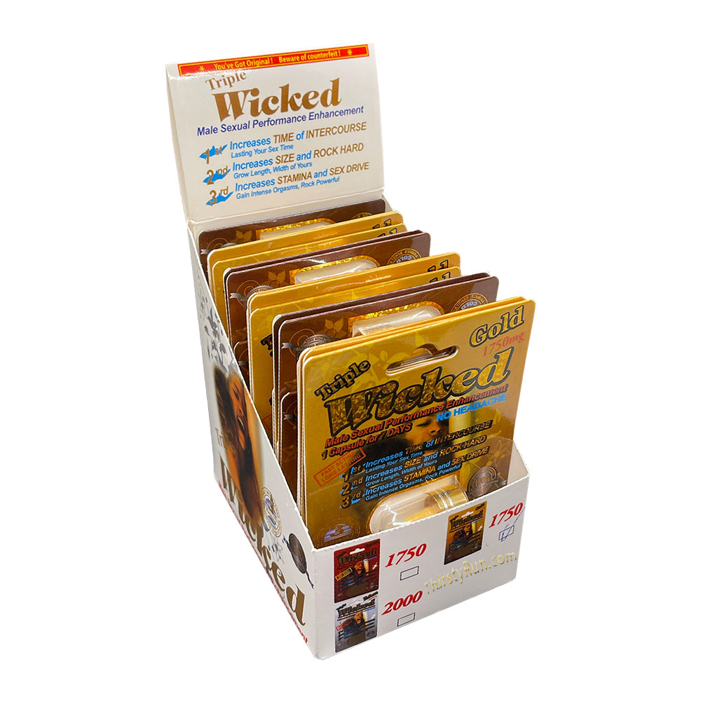 Triple Wicked Gold Pill (24 ct.) – The Performer
