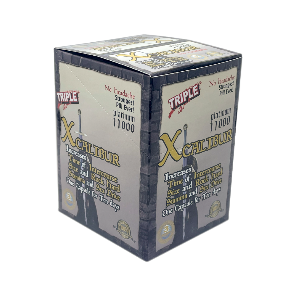 Xcalibur Platinum 11000 Triple Pill (24 ct. of 3 Capsules Each) – The ...