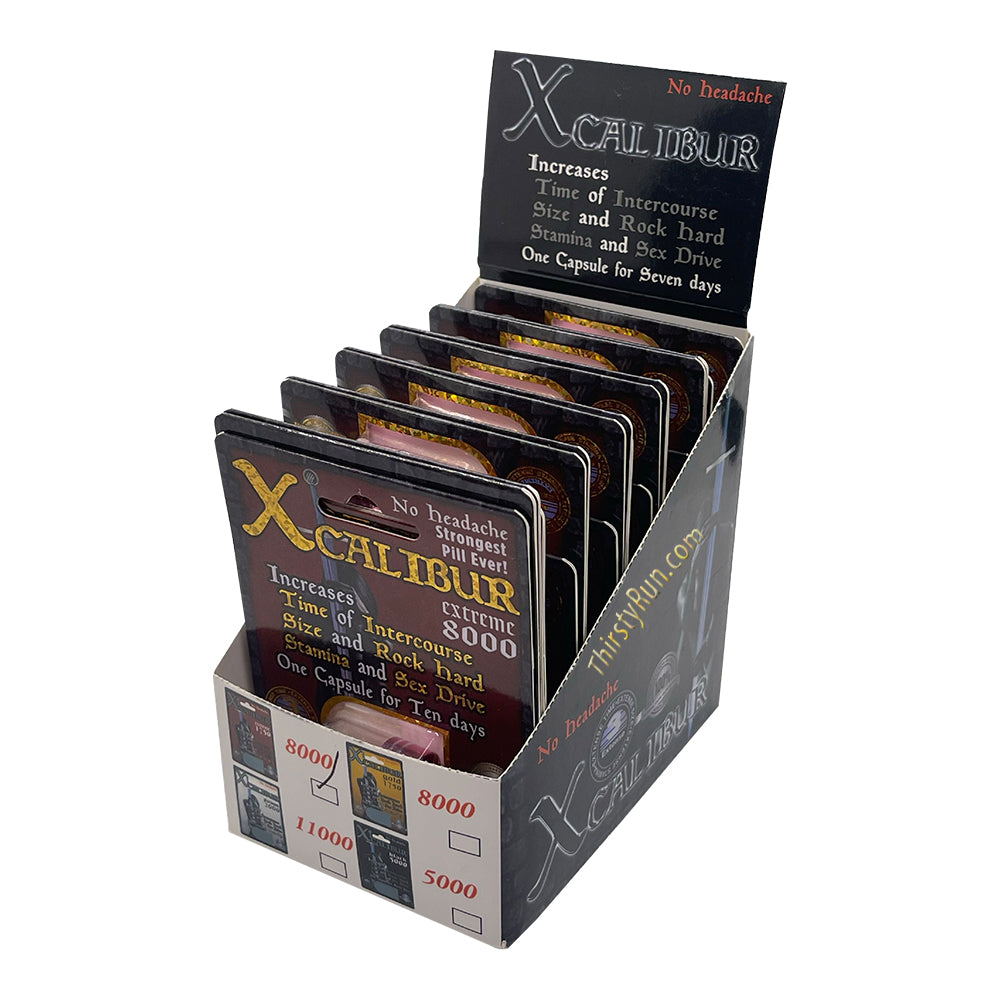 Xcalibur Extreme 8000 Pill (24 ct.) – The Performer
