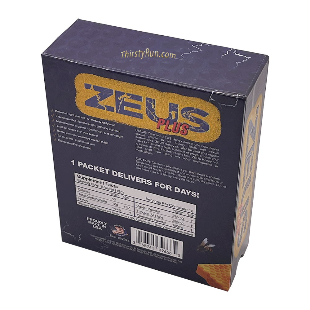 ZEUS Plus Honey - Top Male Sexual Enhancement – The Performer